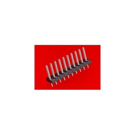 Molex Board Connector, 20 Contact(S), 1 Row(S), Male, Straight, 0.156 ...