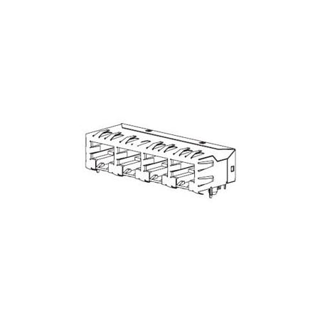 Molex Modular Connectors / Ethernet Connectors Modjack Ra Gangd Unshl ...