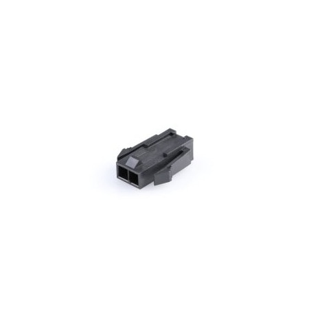 Molex MicroFit 3.0 Plug SR Pnl Mnt 2Ckt 43640-0200 | Zoro