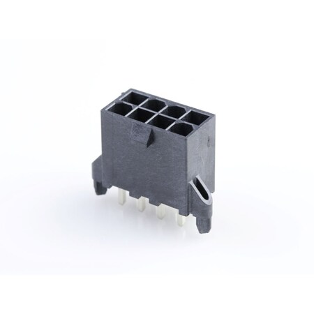 Molex Rectangular Power Connector, 8 Contact(S), Male, Solder Terminal ...