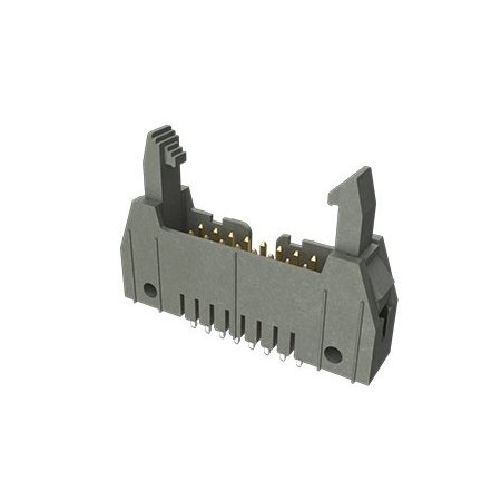 Fci Board Connector, 16 Contact(S), 2 Row(S), Male, Straight, 0.1 Inch ...