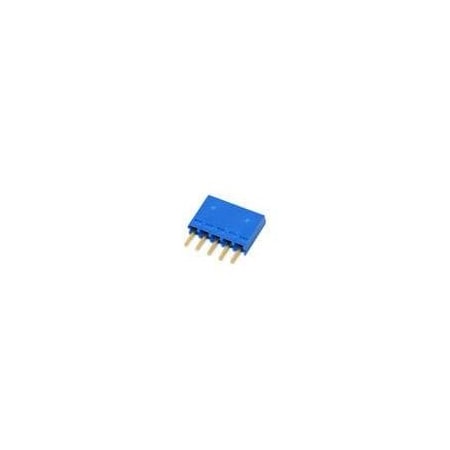 Fci Board Connector, 10 Contact(S), 1 Row(S), Female, Straight, 0.1 ...