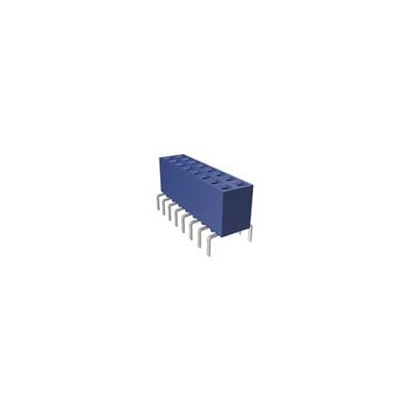 Fci Board Connector, 4 Contact(S), 2 Row(S), Female, Straight, 0.1 Inch ...