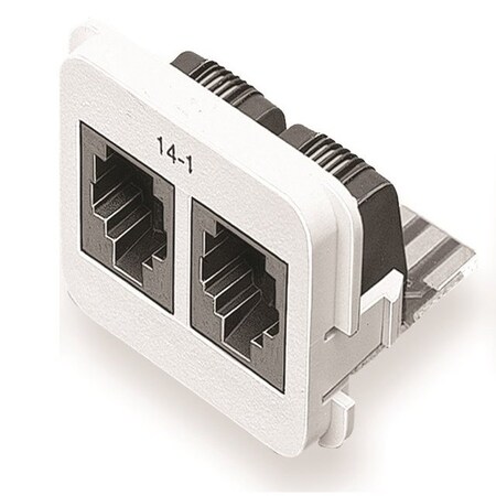 Commscope Modular Connectors / Ethernet Connectors Insert Assy, Mod Jk ...