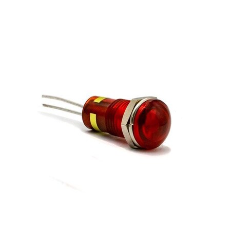 Dialight Led Panel Mount Indicators Red Diffused 6 Volt 6 Volt 608-1132 ...