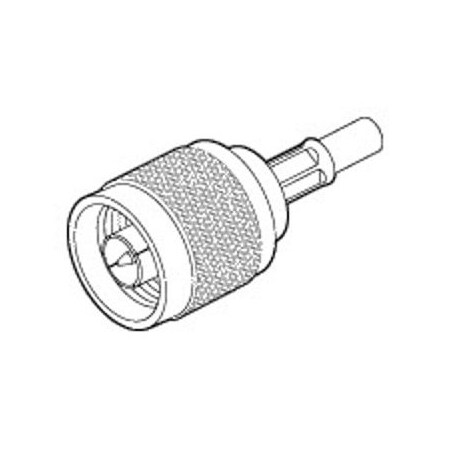 Molex Rf Connectors / Coaxial Connectors N Type Straight Plug Connector ...
