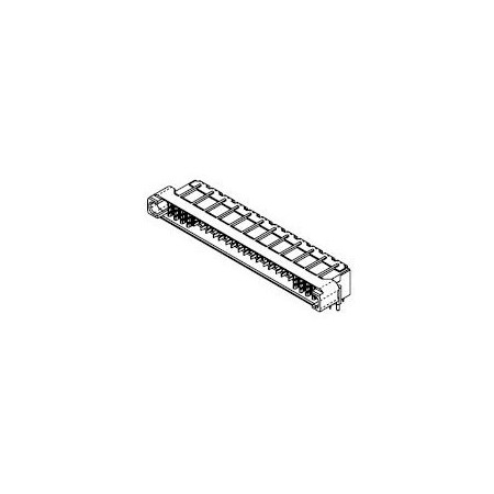 Molex Board To Board & Mezzanine Connectors 108Ckt Ra Plug 750180014 | Zoro