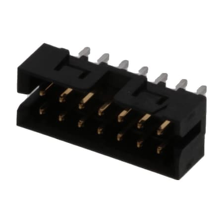 Molex Board Connector, 14 Contact(S), 2 Row(S), Male, Straight, Solder ...
