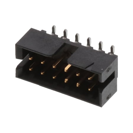 Molex Board Connector, 12 Contact(S), 2 Row(S), Male, Straight, 0.079 ...