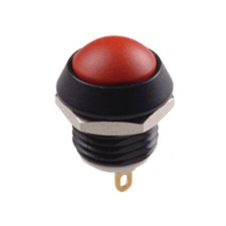C&K Components Pushbutton Switches 4 Nt Concave Red Cap No Illum ...