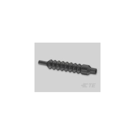 Raychem Heat Shrink Boot, 2:1 I.D. Shrink Ratio, Black, 5.27 in E57794 ...