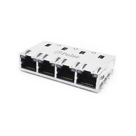 Pulse Electronics Modular Connectors / Ethernet Connectors 1X4, Rj45 ...