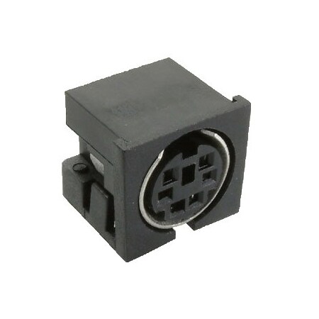 Cui Devices Circular Din Connector, 9 Contact(S), Female, Board Mount ...