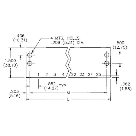 Connectivity Solutions Barrier Strip Terminal Block, 30A, 2 Row(S), 1 ...