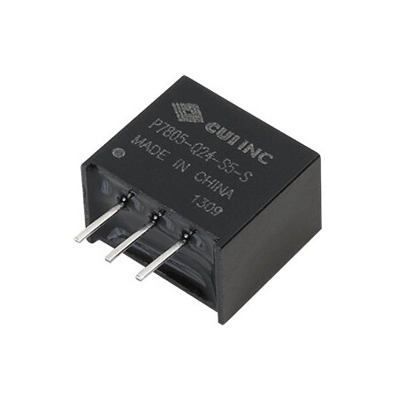 Cui Inc DC to DC Converter, 24V DC to 9V DC, 4.5VA, 0 Hz P7805-Q24-S9-S ...