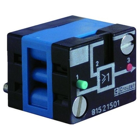 Crouzet Pneumatic Logic Or Element, Plug-In, 4MM Connections (81540001 ...