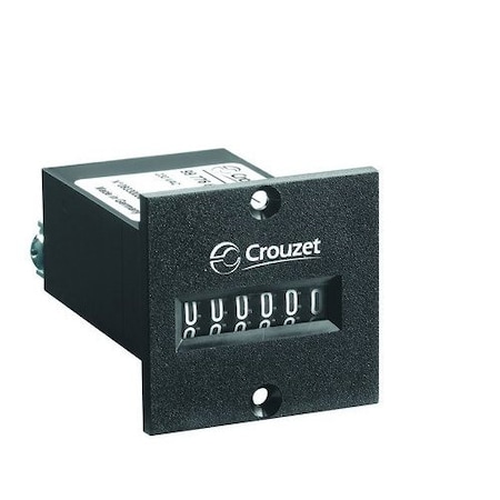 Crouzet Electromechanical Impulse Counter, 36 X 37MM, 110 VDC 99776605 ...