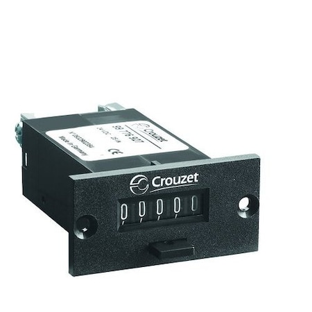 Crouzet Electromechanical Impulse Counter With Reset, 24 x 48MM, 24 VDC ...