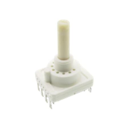 C&K Components Rotary Switch, 6 Positions, Dp6T, Latched, 14 Pcb Hole ...