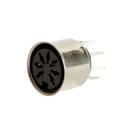 Cui Devices Circular Din Connectors 3 8 Positions, Receptacle, Vertical ...