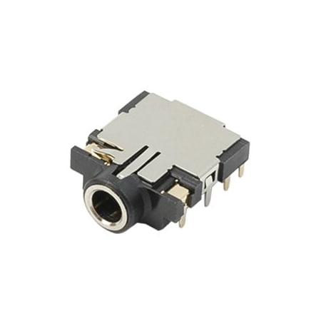 Cui Devices Audio Jack 3.5Mm Rt Stereo Mid Mount Smt 2 Switch SJ-3506 ...