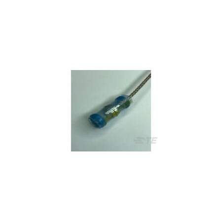 Raychem Heat Shrink Solder Connector, Single Wall, 0.234 in, Black ...