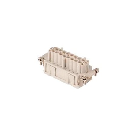 Molex Gwconnect Spring Terminal Insert, Female, 16-Pole, 16A, Numbered ...
