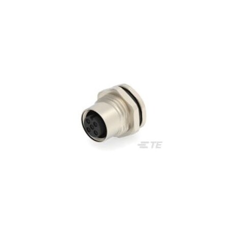 Te Connectivity M12 Rear Mount Female A 3P Solder Wire T4131012031-000 ...