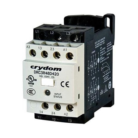 Crydom Contactors - Solid State Ssr Contactor, 3-Phase Reversing, Din ...