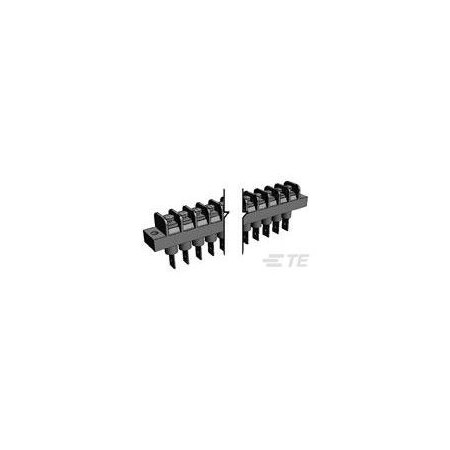 Buchanan Barrier Strip Terminal Block, 20A, 3Mm2, 1 Row(S), 1 Deck(S ...