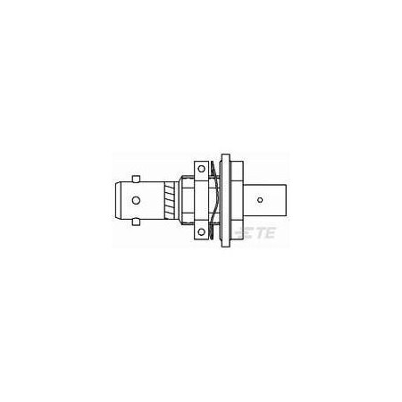 Raychem Rf Triaxial Connector, 1 Contact(S), Female, Panel Mount, Cable ...