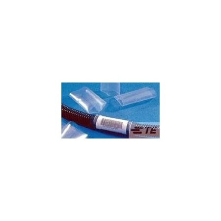 Raychem Heat Shrink Sleeve, Single Wall, 2:1 I.D. Shrink Ratio, Clear ...