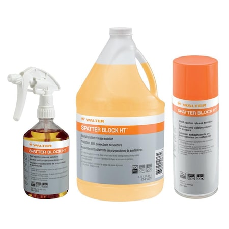 Walter Surface Technologies Spatter Block Ht 1 Gal 53F225 | Zoro