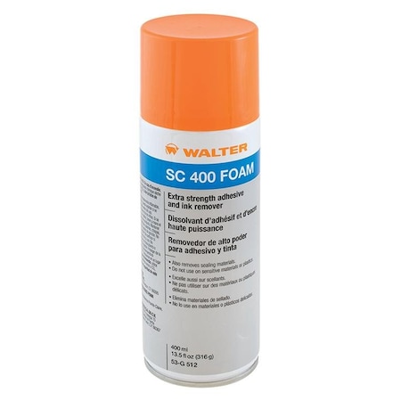 Walter Surface Technologies Sc400 Foam Aerosol 400Ml 53G512 | Zoro