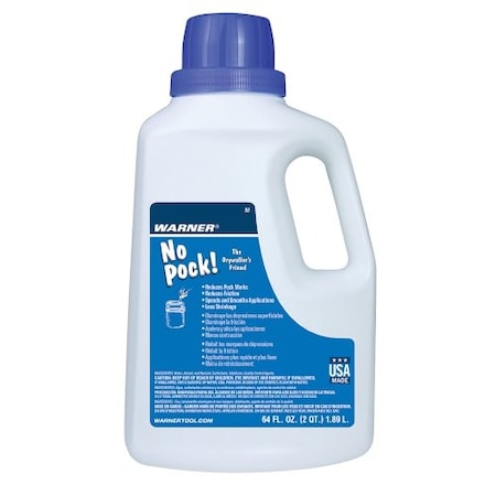 Warner No Pock Pro Drywall Compound Additive, White, Bottle, 64 oz 96 ...