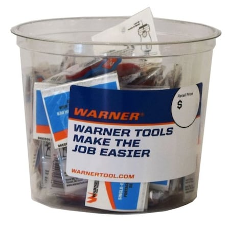 Warner Mini Glass Scraper/Razor Blade Holder w/ 2 Blades 101 | Zoro