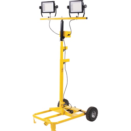 Bulldog 256W LED Portable Light Cart, 30,000 lumens P3000 | Zoro