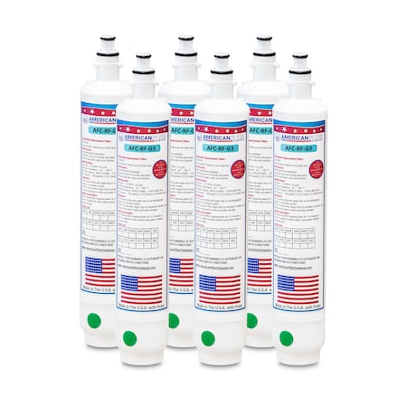 American Filter Co 4 H, 6 PK RPWF-AFC-RF-G3-6-70343 | Zoro