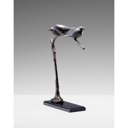 Cyan Designs Bronze Patina 16.75in. Birds On A Limb Sculpture 4679 | Zoro