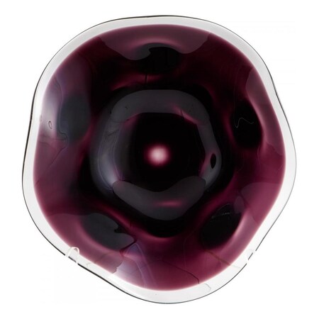 Cyan Designs Purple Wishing Well 15.5 Inch Diameter Glass Decorative ...