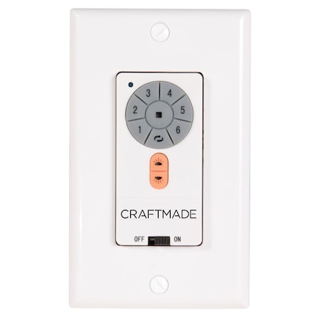 Craftmade IDC2 6-Speed Wall Control Up-light Down-light and Reverse ...