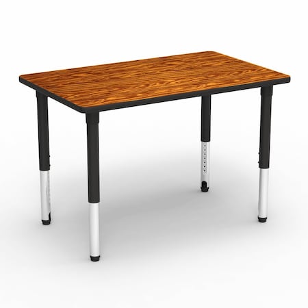 Virco 5000 Series 30" X 48" Activty Table W/ 30" Fixed Height Leg, Gry ...