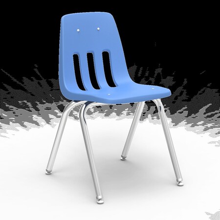 Virco 9000 Series 18" Classroom Chair, 5th Grade - Adult with Nylon ...