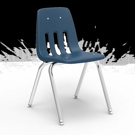 Virco 9000 Series 18" Classroom Chair, 5th Grade - Adult with Nylon ...