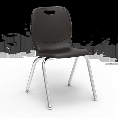 Virco N2 Series 18" Classroom Chair, 5th Grade - Adult with Nylon ...