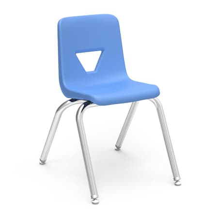 Virco 2000 Series 16" Classroom Chair, 3rd - 4th Grade with Nylon ...