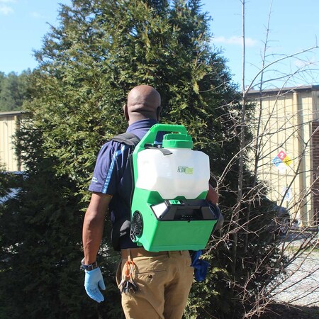 Flowzone Vortex 40V Battery Powered Backpack Mist Blower 2.5-gal FZFAKZ ...