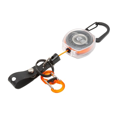 Key-Bak Kevlar, Carabiner, Microlock 0KB2-0D254 | Zoro