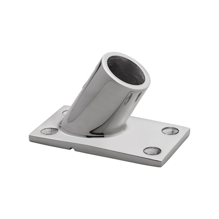 Whitecap Stainless Steel 60 Degree Rectangular Base Rail Fitting 6042C ...