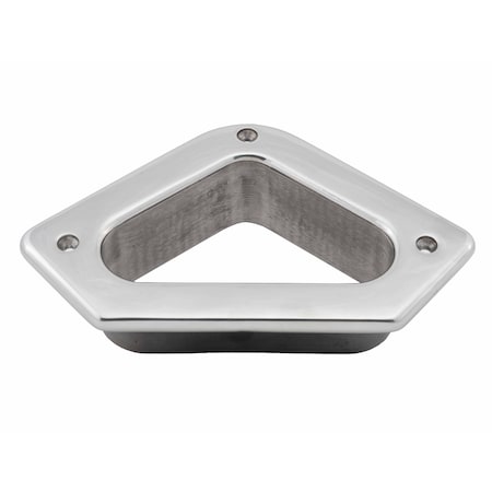 Whitecap Triangular Hawse Pipe 6349C | Zoro